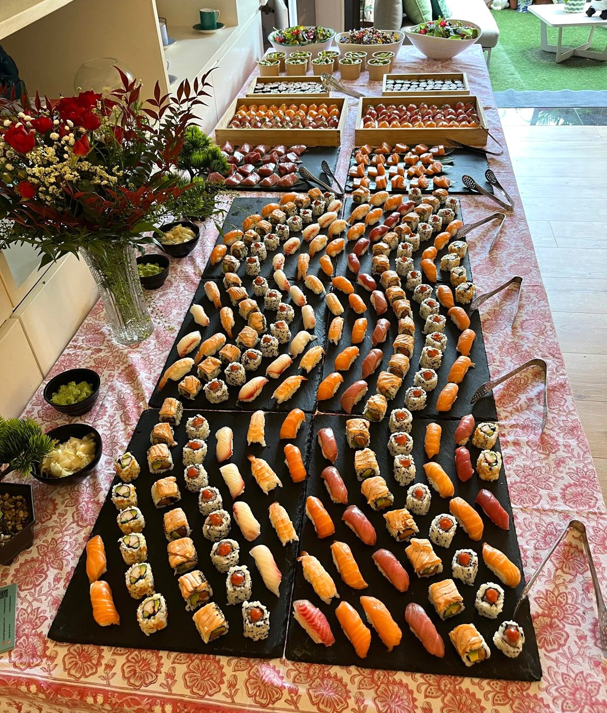 WOW sushi presentation – Higasa Sushi HK